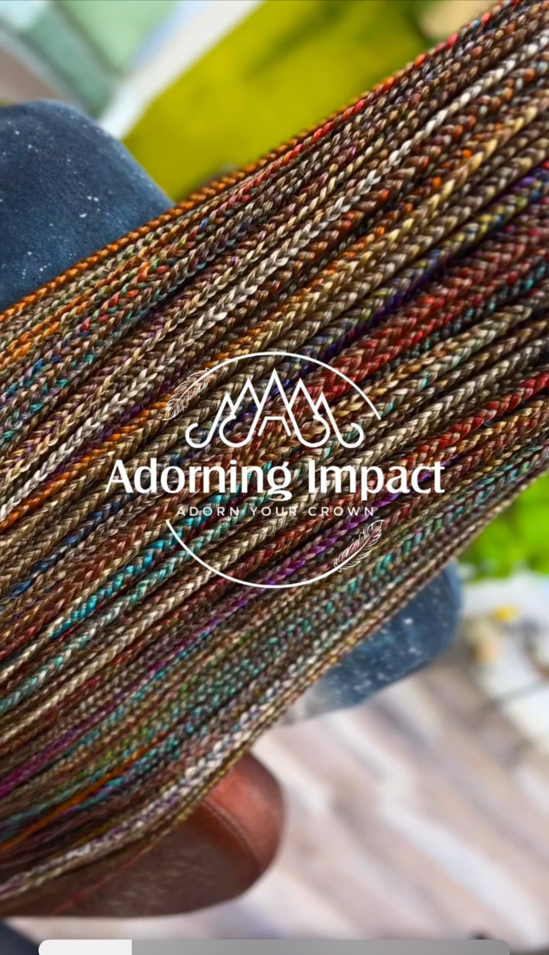 Moroccan Braids (AdornMe box)0078#